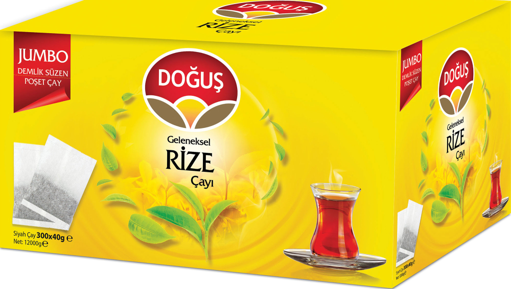 Doğuş Rize Demlik Poşet Çay 40 gr x 50 Adet x 6 PK - Demlik Çay - Bonservis