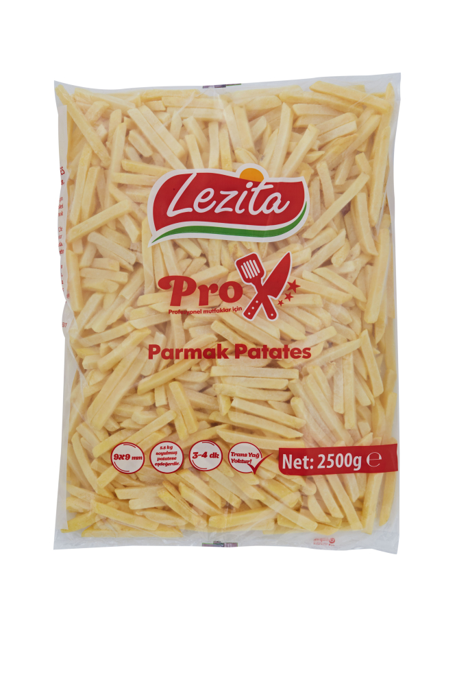 Lezita Patates Pro Parmak 9x9 2.5 kg x 5 Adet - Bonservis