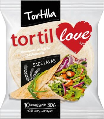 Mutlukal Unlu Tortilla Ekmeği 30 cm 10 Ad x 12 PK - Bonservis